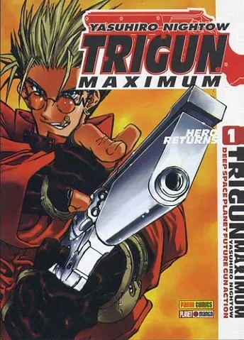 trigun maximum 01 | Biblioteca Brasileira de Mangás