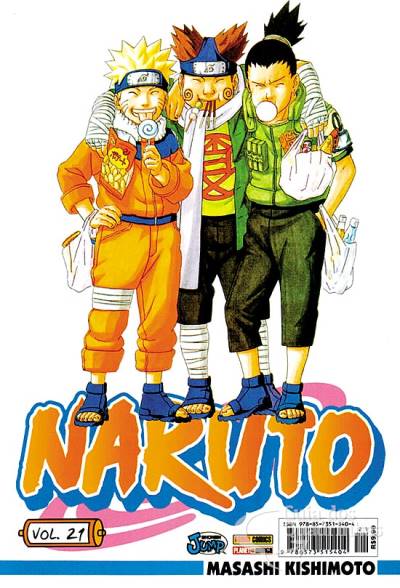 Naruto 21 | Biblioteca Brasileira de Mangás