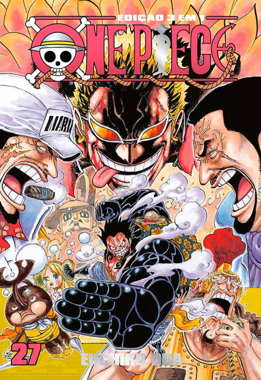 One Piece 3 em 1 #27 | Biblioteca Brasileira de Mangás