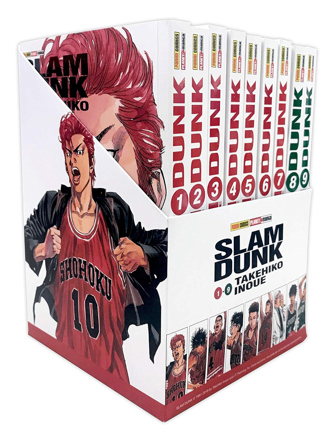 Slam Dunk – Box (#01 ao #09) | Biblioteca Brasileira de Mangás