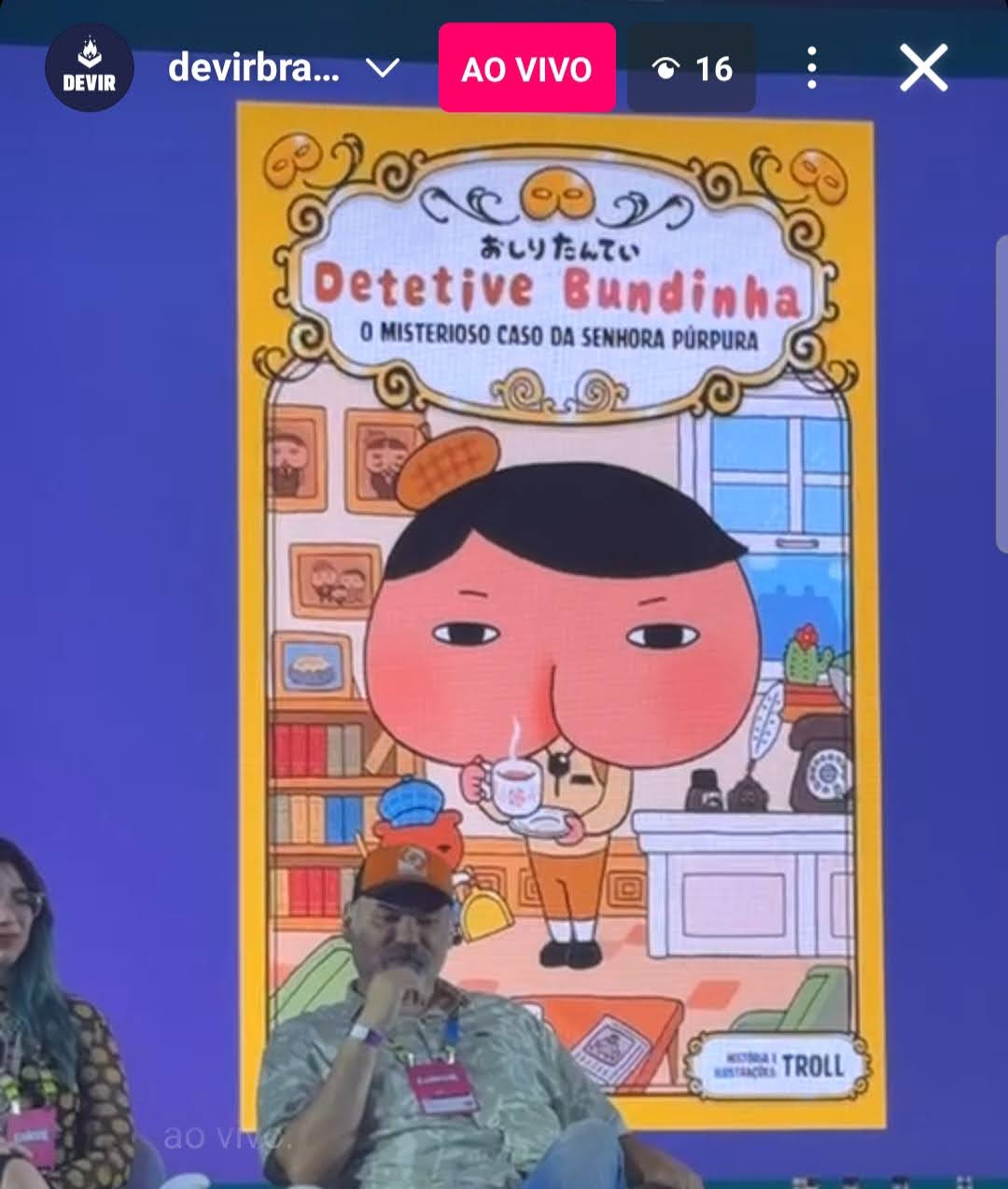 Detetive Bundinha: O Misterioso Caso da Senhora Púrpura (provisório) | Biblioteca Brasileira de ...