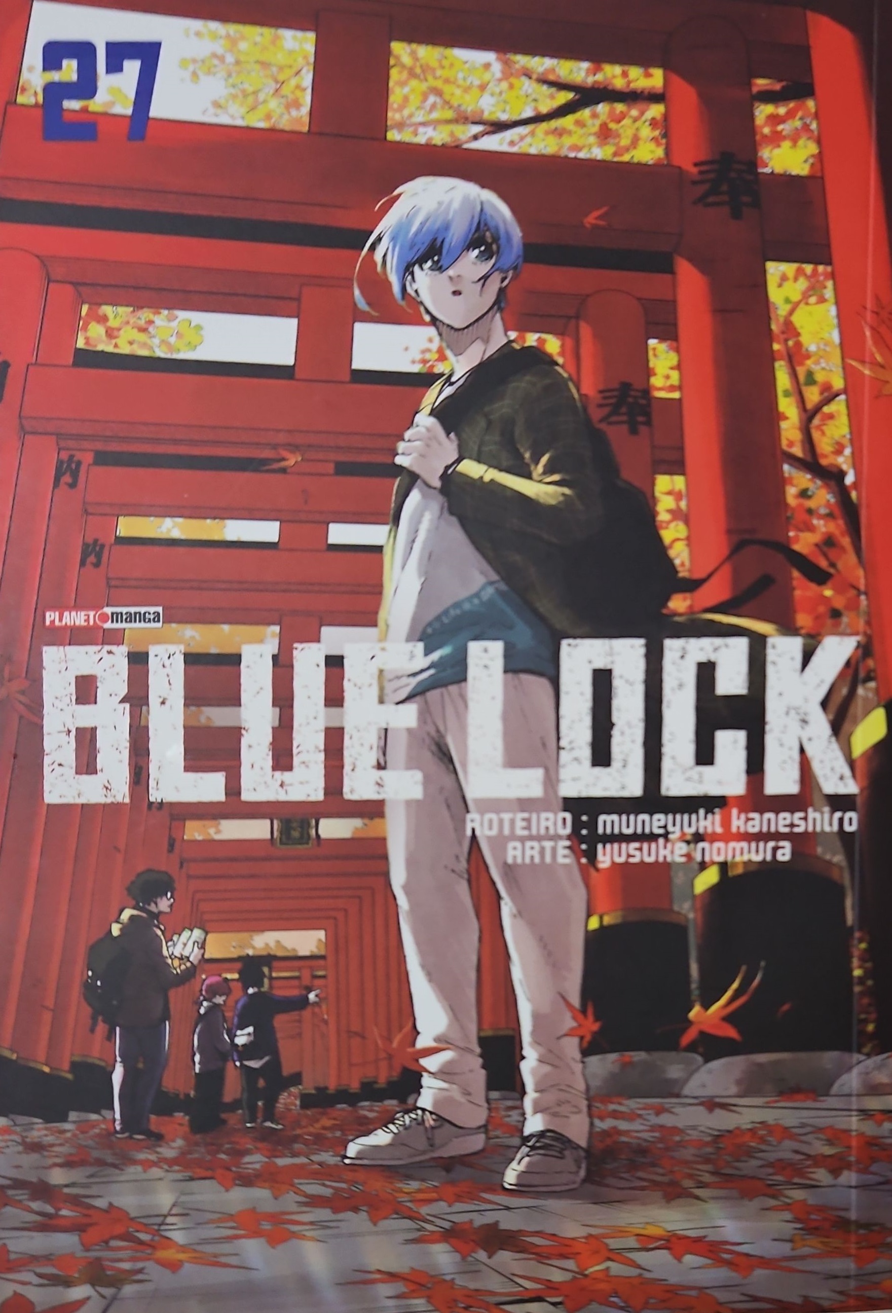 Blue Lock #27 – Capa Variante 2 | Biblioteca Brasileira de Mangás