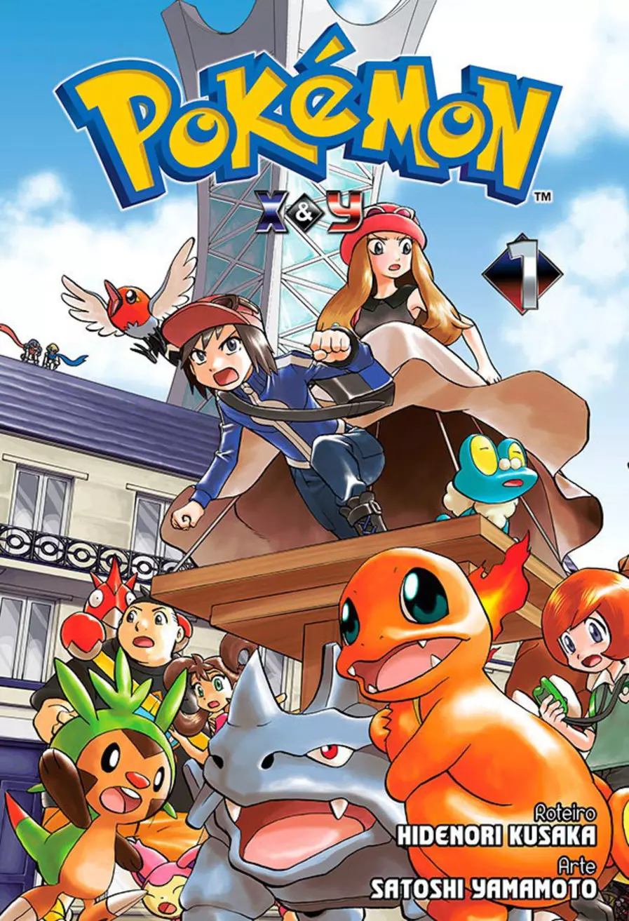 Pokémon X & Y #01 | Biblioteca Brasileira de Mangás